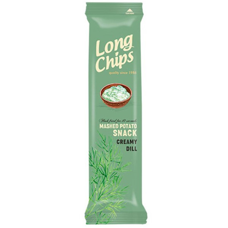 Chips Long Chips Sour Creamy Dill at a price of 2.39 lv. - - eBag.bg