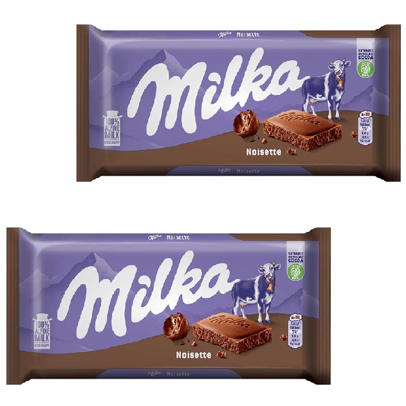 Chocolate Milka Noisette at a price of 5.98 lv. online - eBag.bg