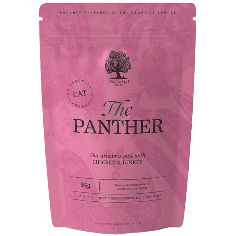 Cat Food Essential Foods The Panther for Neutered Cats with Chicken ...