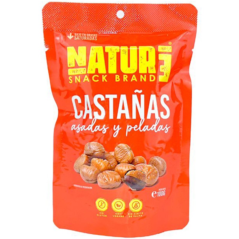Chestnuts Nature Snack Brand Peeled and Roasted - eBag.bg