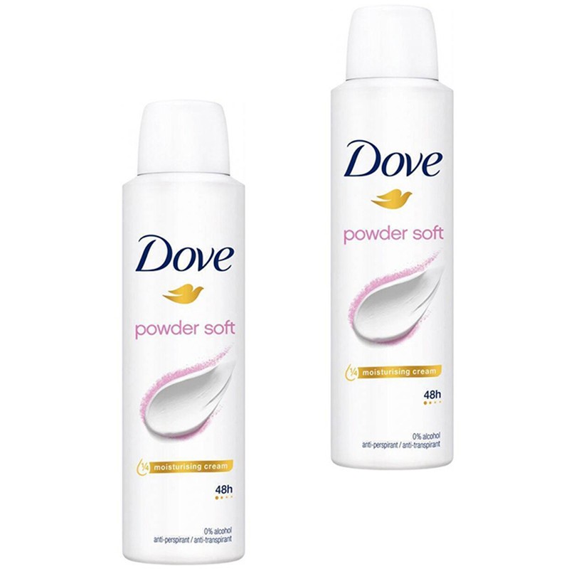 Deo Spray Dove Powder Soft at a price of 9.58 lv. online - eBag.bg