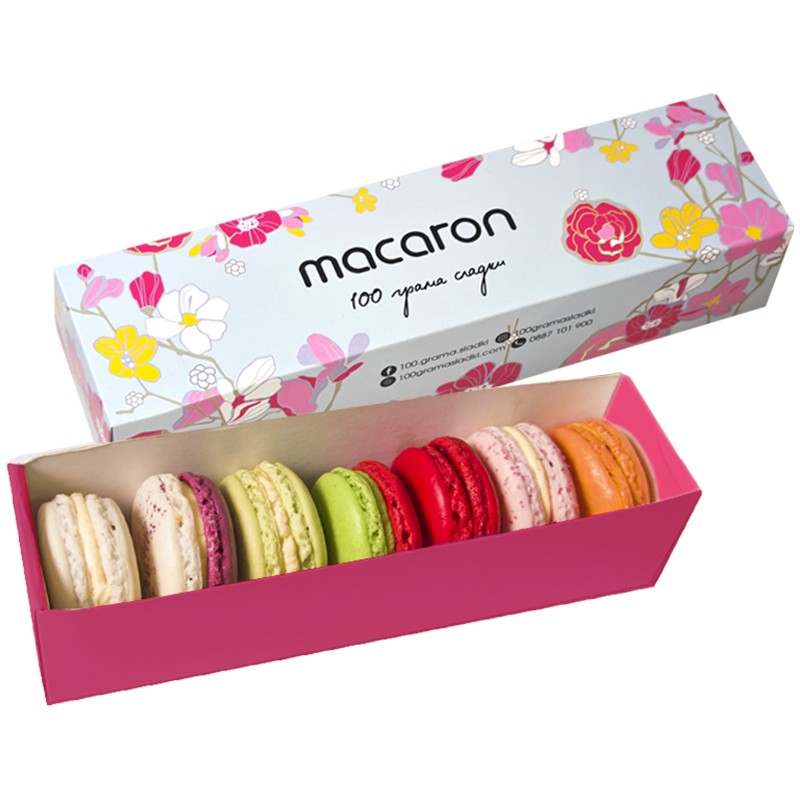 French Macaroons Fruity Mix from 100 Grams of Sweets - eBag.bg