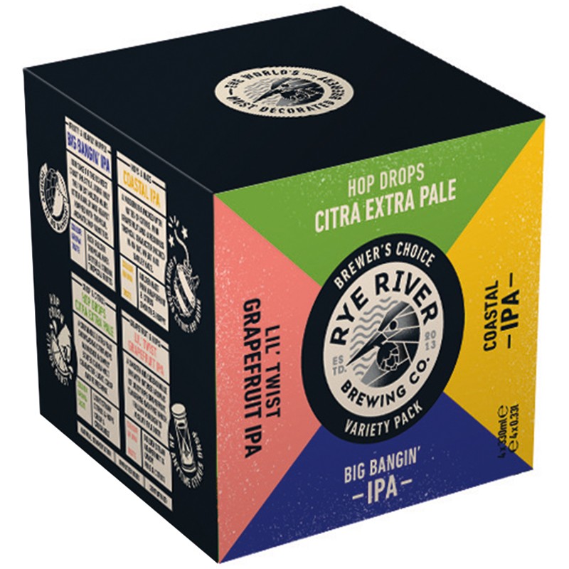 Комплект Бири Rye River Variety Pack Can - eBag.bg