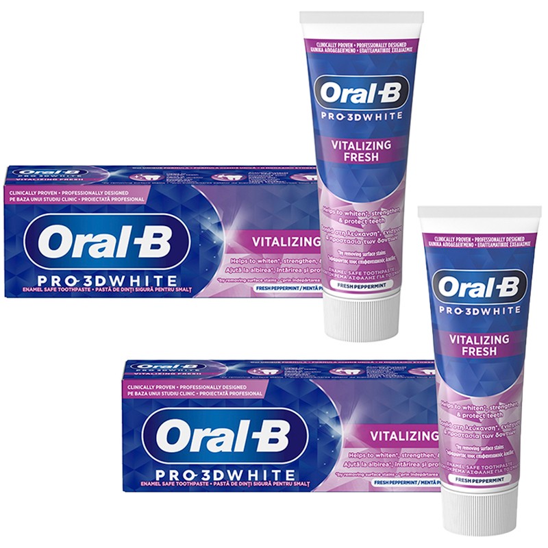 Toothpaste Oral-B Pro 3D White Vitalizing Fresh - eBag.bg
