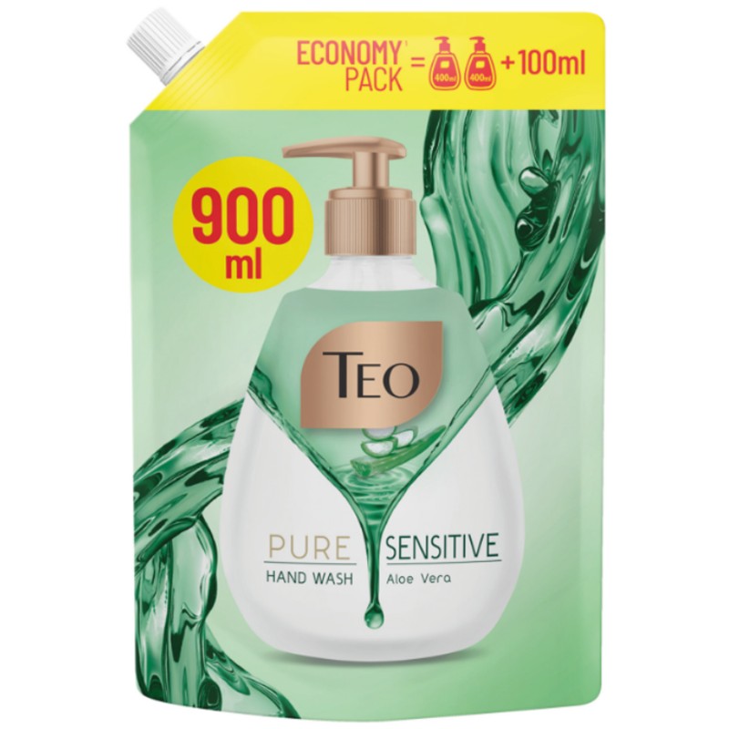 Liquid Soap Teo Rich Milk Sensitive Refiller - eBag.bg