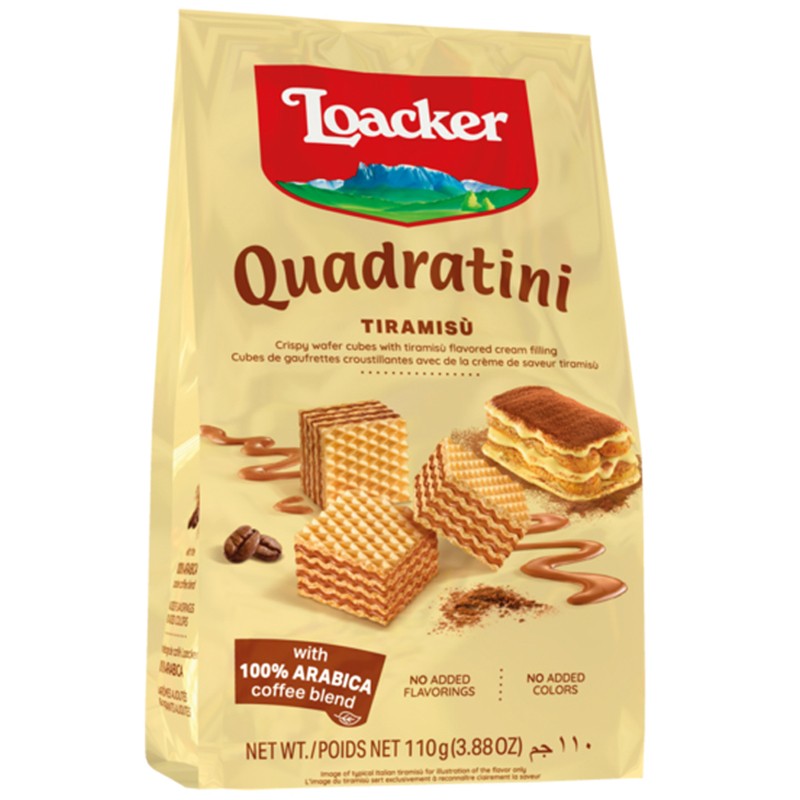 Waffles Loacker Quadratini Tiramisu - eBag.bg