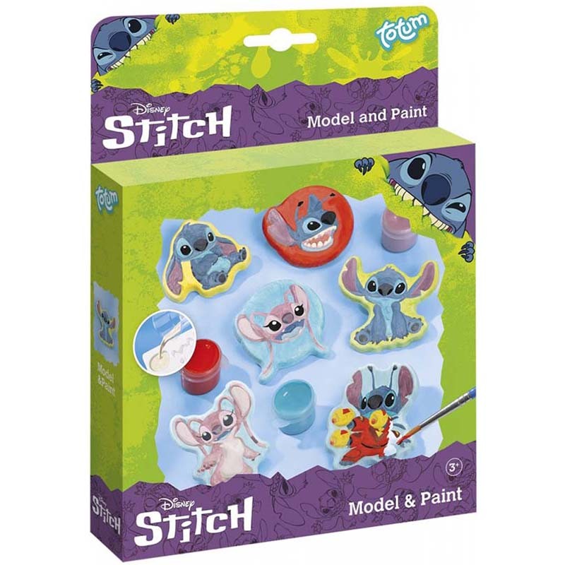 Make and Color Plaster Casts of Stitch Totum - eBag.bg
