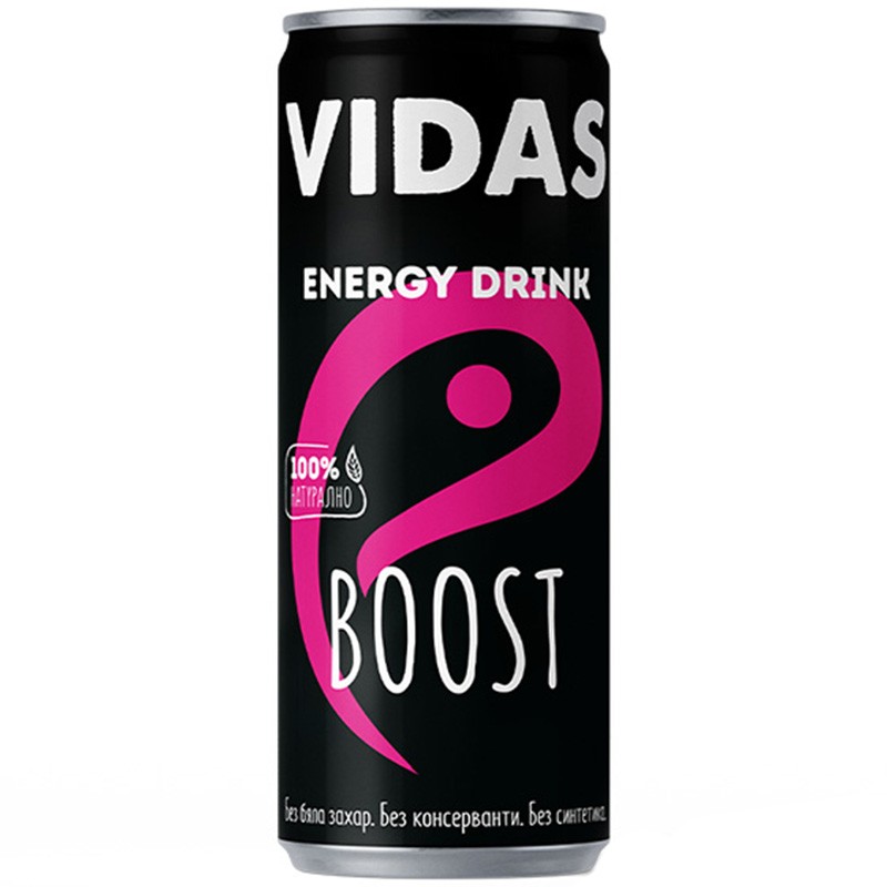 Energy Drink Vidas Boost - eBag.bg