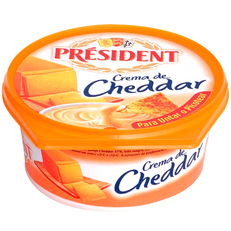 Melted Cheese President De Ceddar at a price of 7.29 lv. - eBag.bg