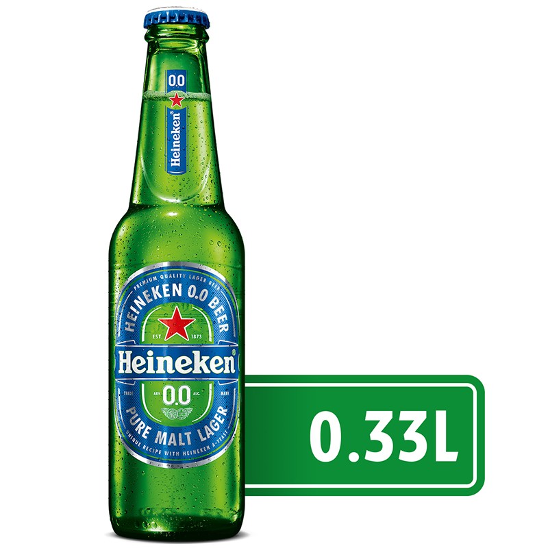 Beer Heineken Lager 0.0% Non Alcohol - - eBag.bg