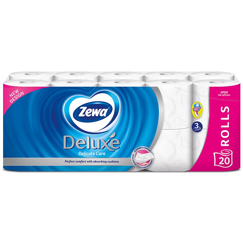 Toilet Paper Zewa Deluxe Delicate Care - eBag.bg