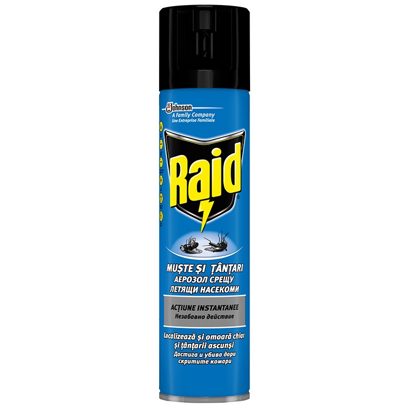 Spray Against Flying Insects Raid Blue - - eBag.bg