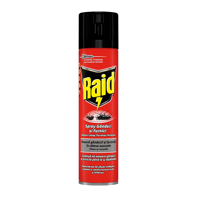 Raid Spray Against Crawling Insects - eBag.bg