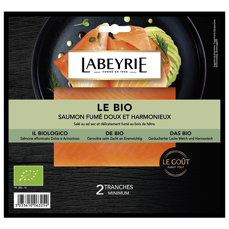 Organic Smoked Salmon Labeyrie - eBag.bg
