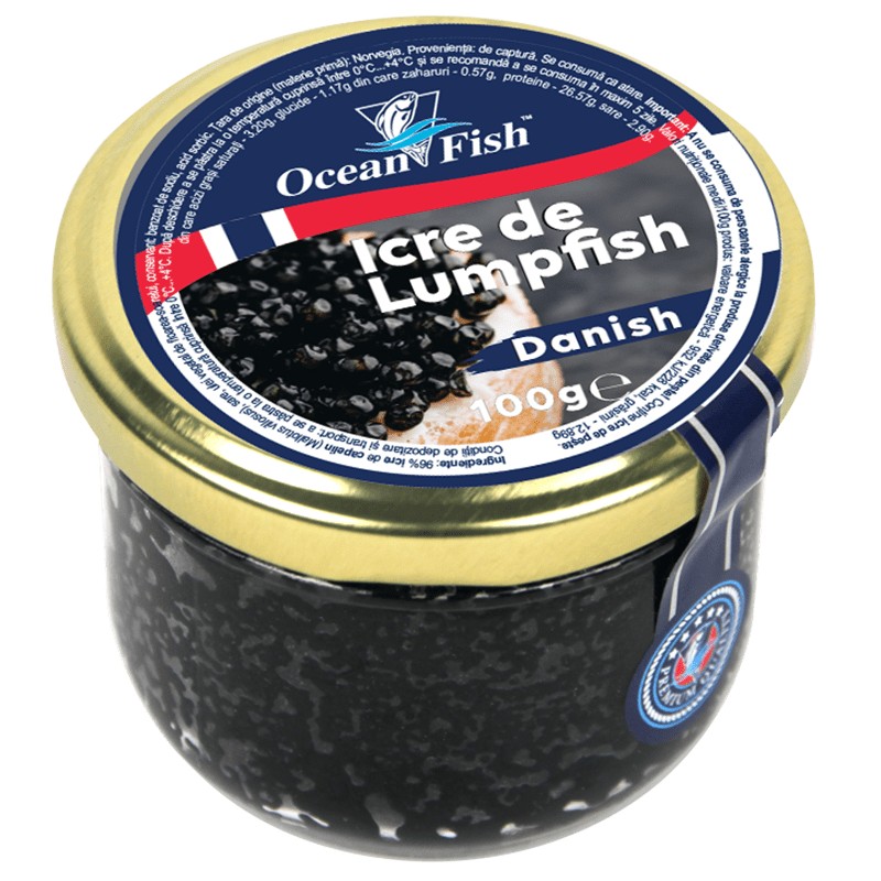 Хайвер Ocean Fish Danish Черен - eBag.bg