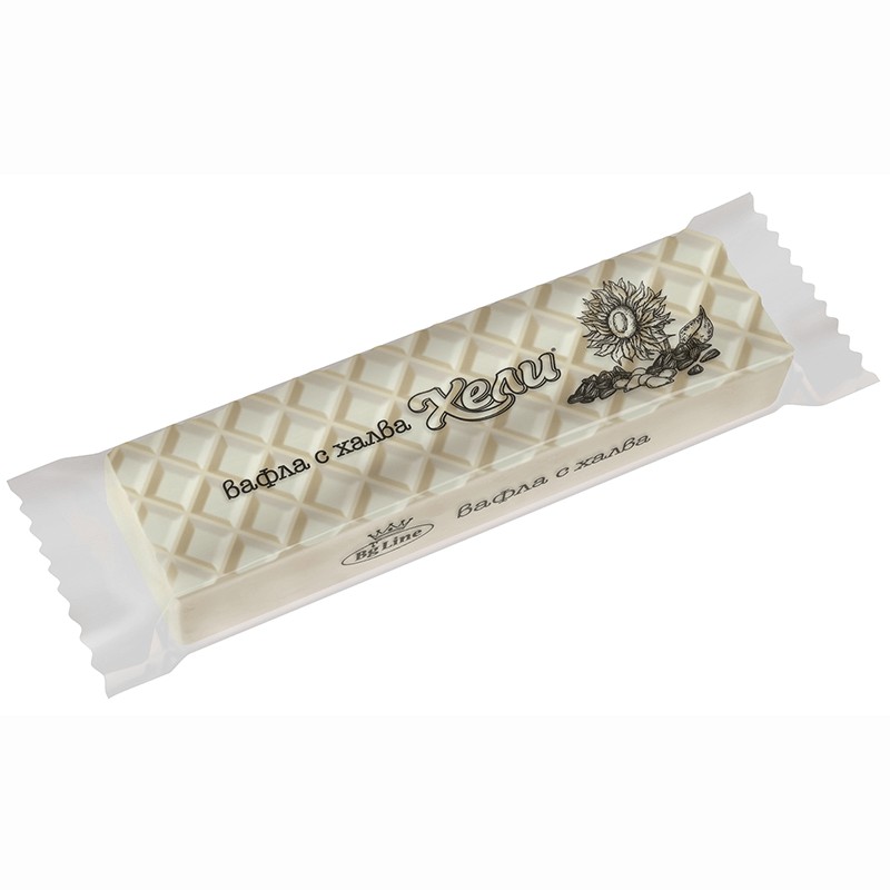 Вафла Bg Line Хели Ретро Бяла с Халва с цена 0.79 лв. - eBag.bg