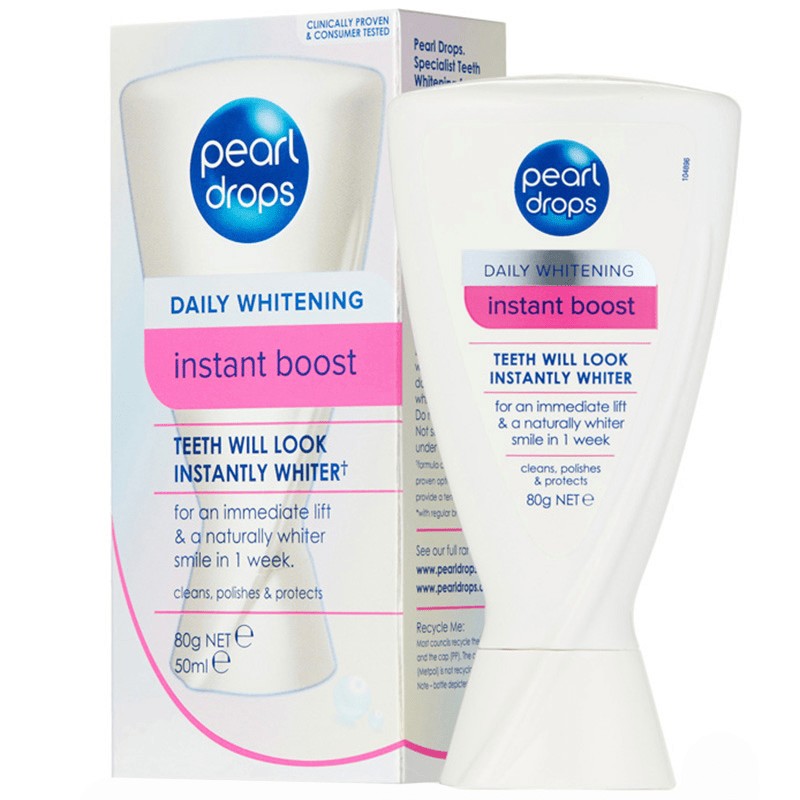 Паста за Зъби Pearl Drops Instant Boost Избелваща - eBag.bg