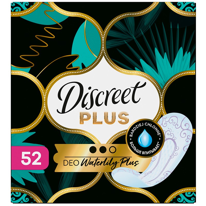 Дамски Превръзки Ежедневни Daily Discreet Plus Deo Водна Лилия - eBag.bg