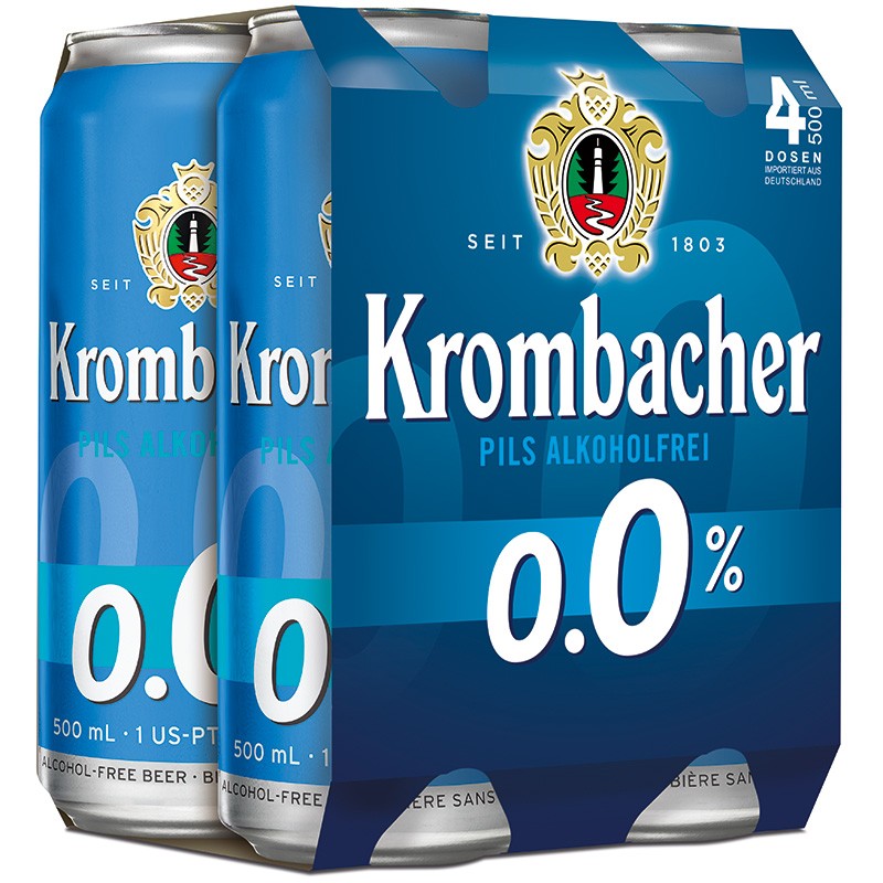 Бира Krombacher Pils 0,0% Безалкохолна - eBag.bg