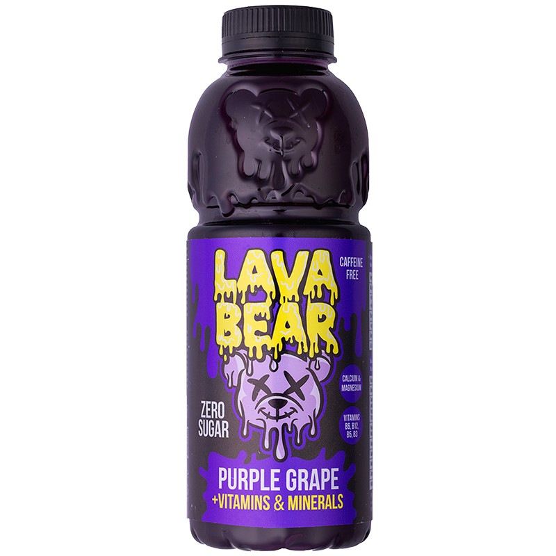 Безалкохолна Напитка Lava Bear Грозде с Витамини и Минерали без ...