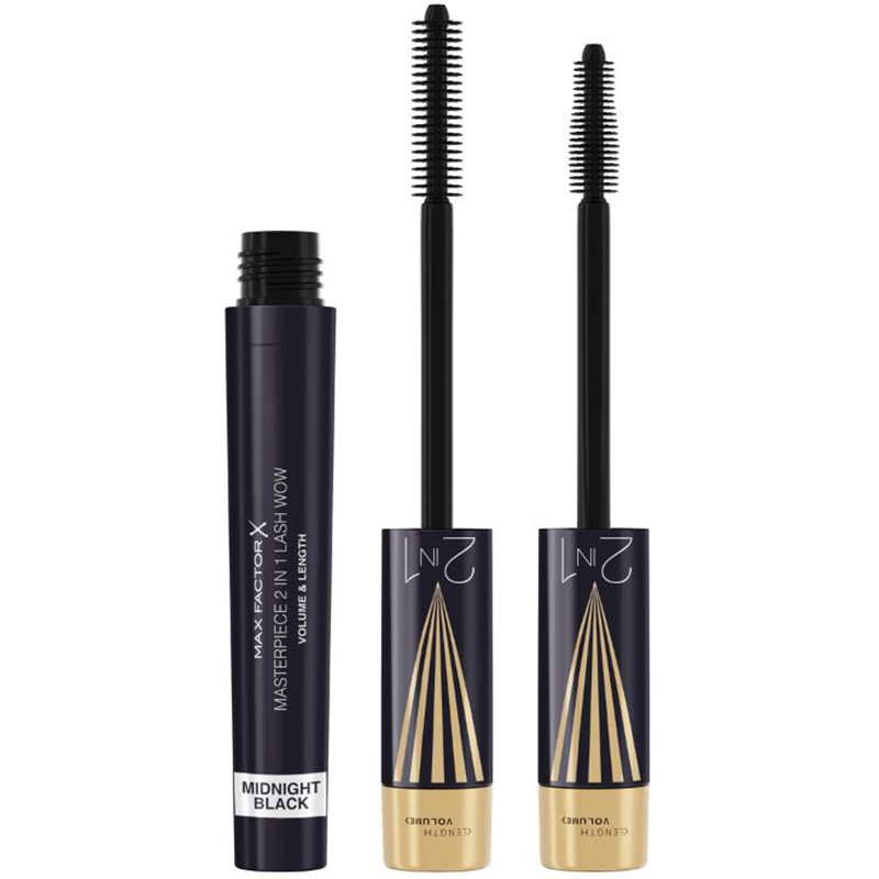 Спирала за Мигли Max Factor Masterpiece 2 in 1 Lash Wow Midnight Black ...