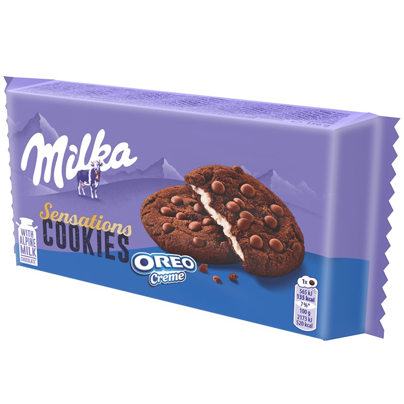 Бисквити Milka Oreo Cookie Sensations - eBag.bg