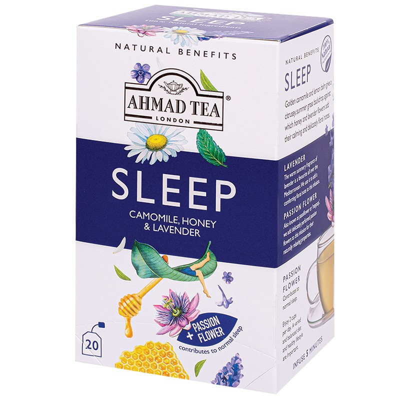 Чай Ahmad Sleep с Лайка, Мед и Лавандула с цена 5.89 лв. - eBag.bg
