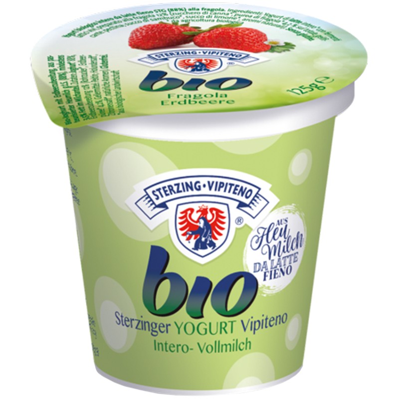 Био Плодов Йогурт Sterzing-Vipiteno Ягода 3,9% с цена 2.09 лв. - - eBag.bg