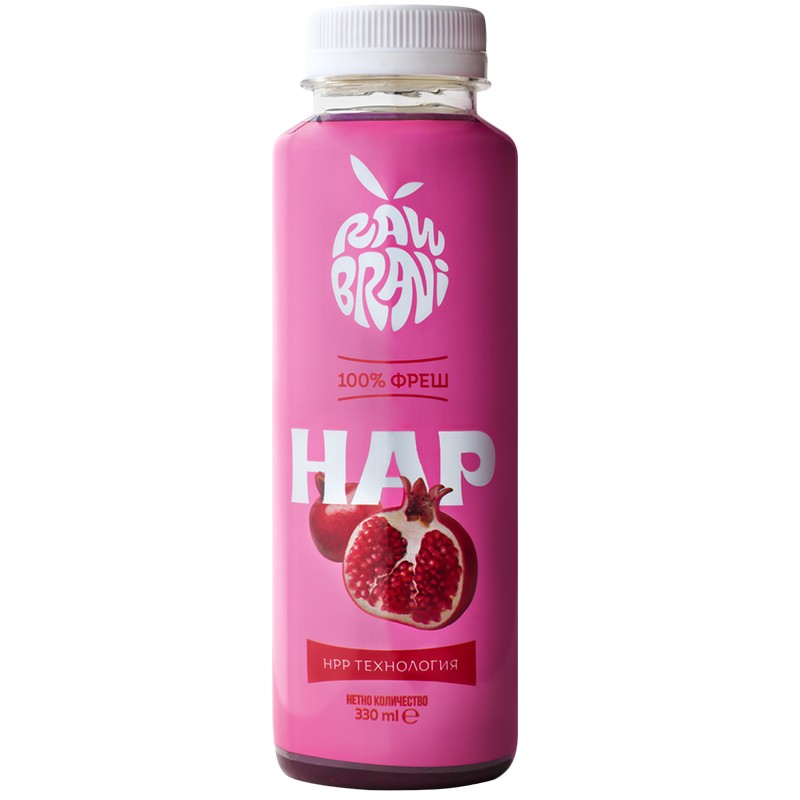 Сок Raw Brani 100% Фреш Нар - eBag.bg