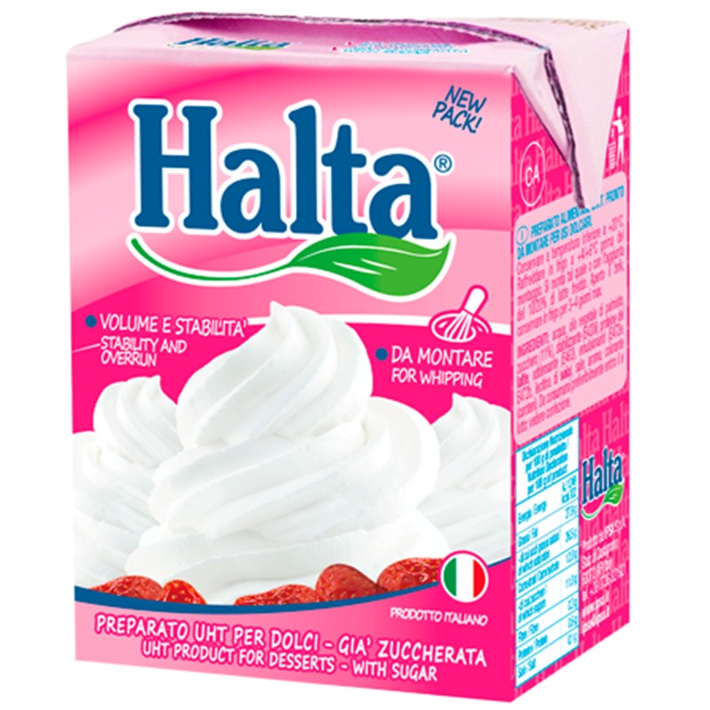 Сладкарски Продукт Halta Кремообразен Растителен 27.9% UHT с цена 2.99 ...
