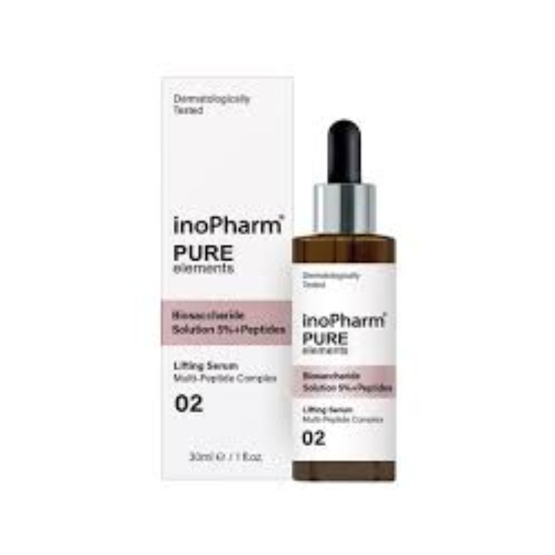 Inopharm Pure Elements Серум За Лице С Биозахариден Разтвор 5% И ...
