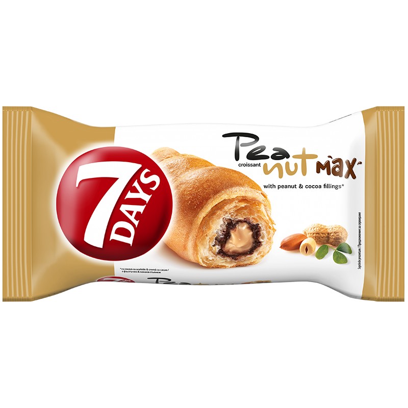 Кроасан 7 Days Max Фъстък и Какао - eBag.bg