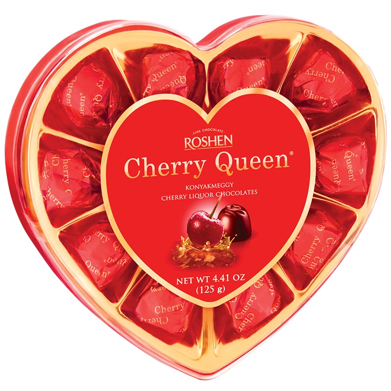 Шоколадови Бонбони Roshen Cherry Queen - eBag.bg