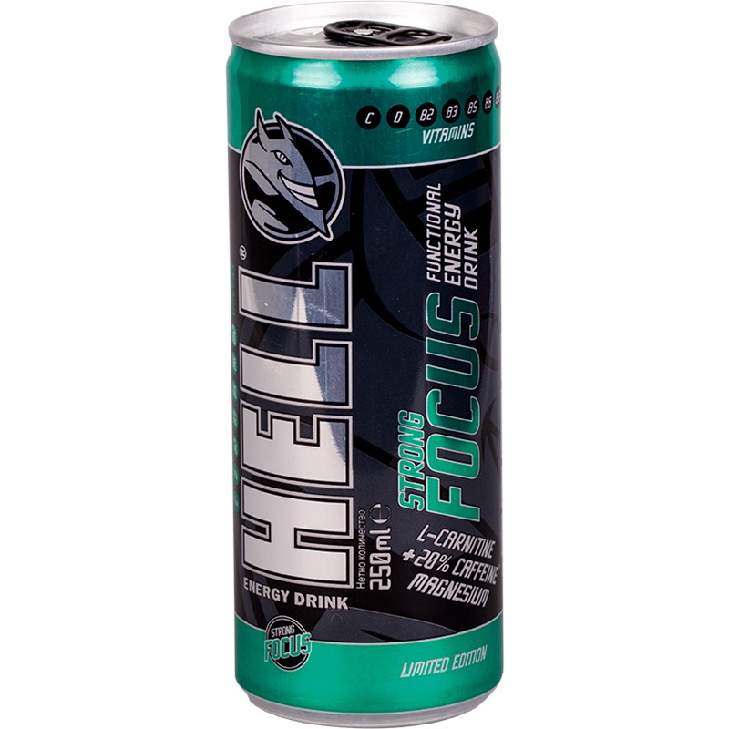 Енергийна Напитка Hell Фокус Кен - eBag.bg