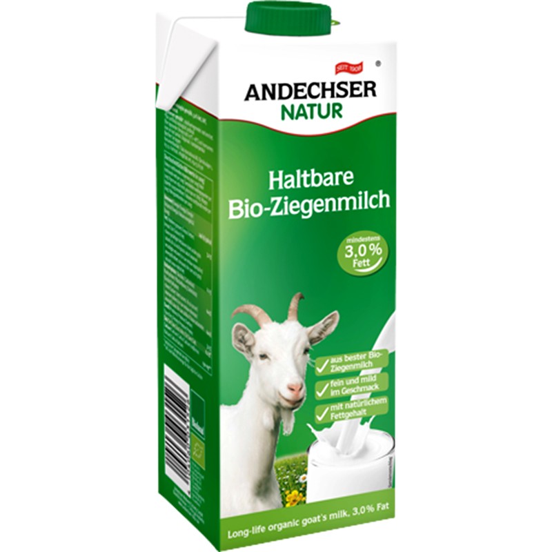 Био Мляко Andechser Козе 3% UHT - eBag.bg
